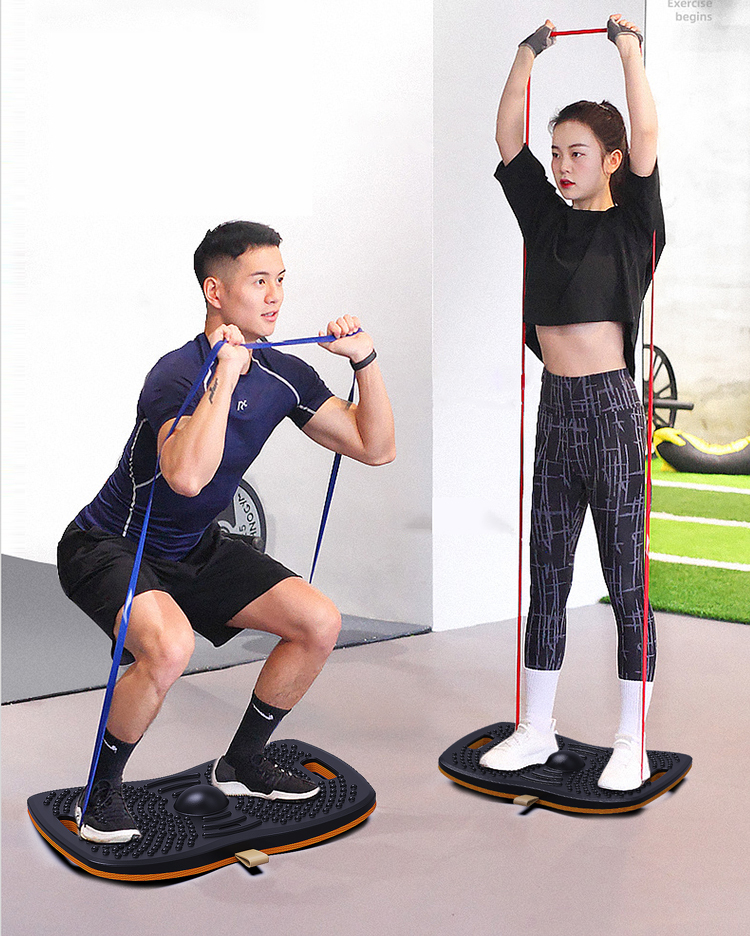 2 in 1 Anti Fatigue Fitness Standing Desk Balance Board