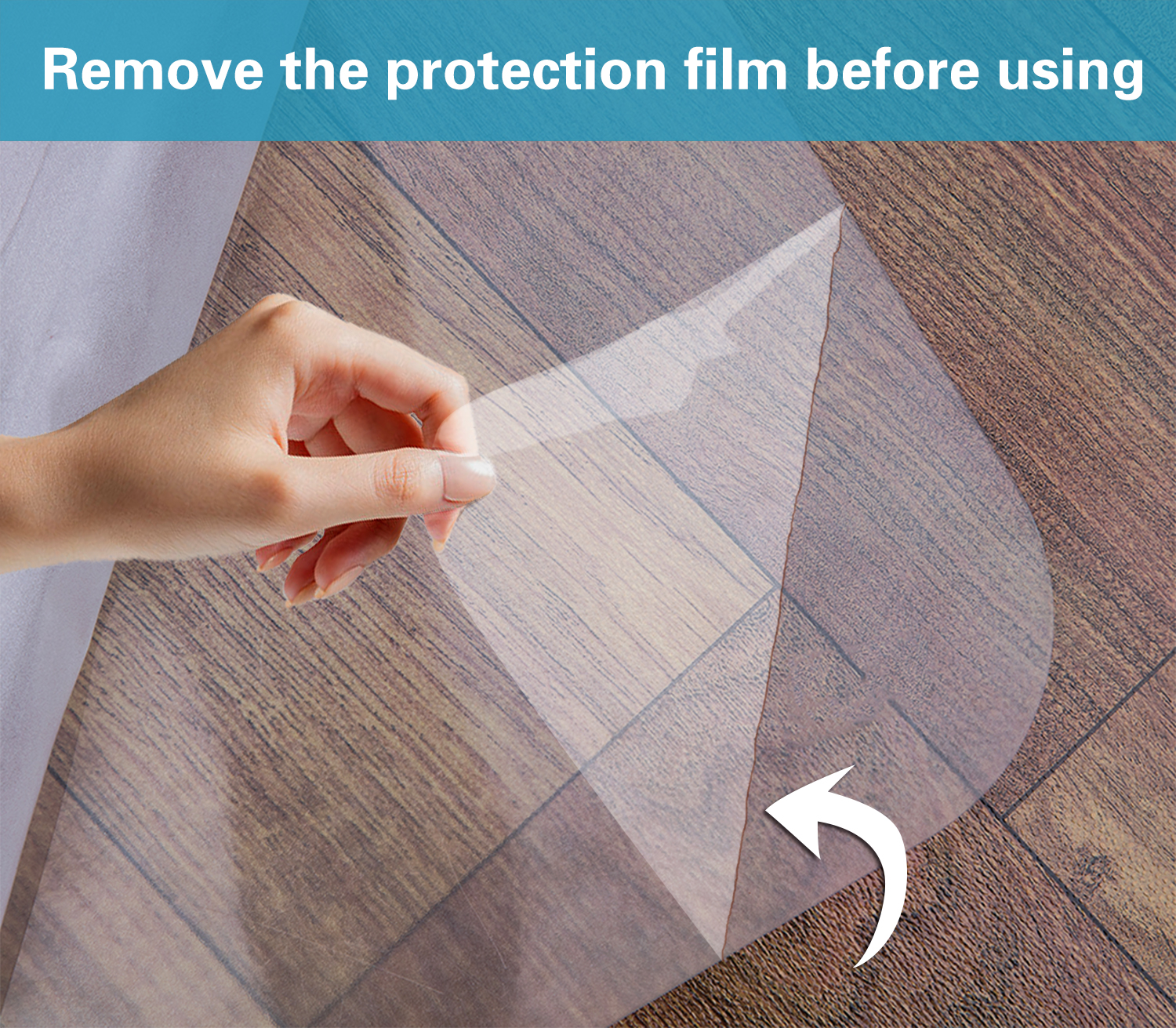 Polycarbonate Office Chair Mat for Hardwood Floors